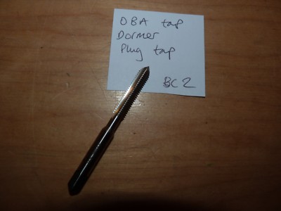 0 BA TAPS X 2 - DORMER - PLUG TAPS - ENGINEERING | eBay UK