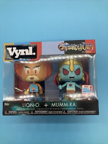 Vynl Thundercats Lion-O + Mumm-RA Figures New | eBay