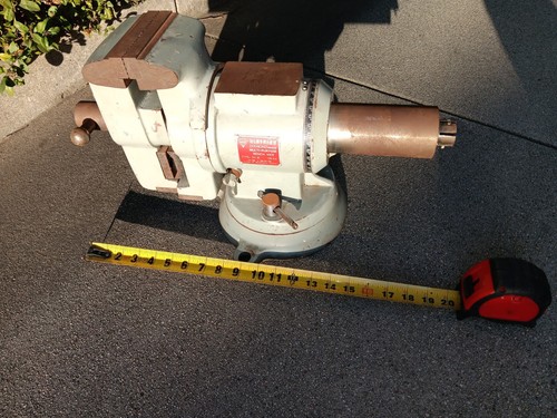 360⁰ SWIVEL HEAD 85 LB Multi Purpose Bench Vise 120 mm PIPE VICE DUAL ...