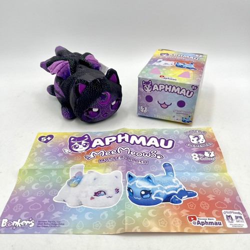 Rare Aphmau MeeMeows 6" Mystery Plush Litter 8 Elemental Dark Cat | eBay