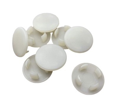 Set of Eight Plastic 20mm Hole Plugs - Off White HPW-20MM | eBay