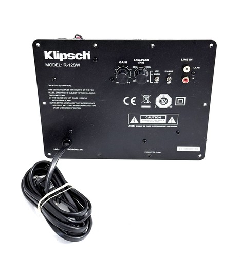 Klipsch R-12SW Subwoofer Amp Power Supply Unit Module - Excellent ...