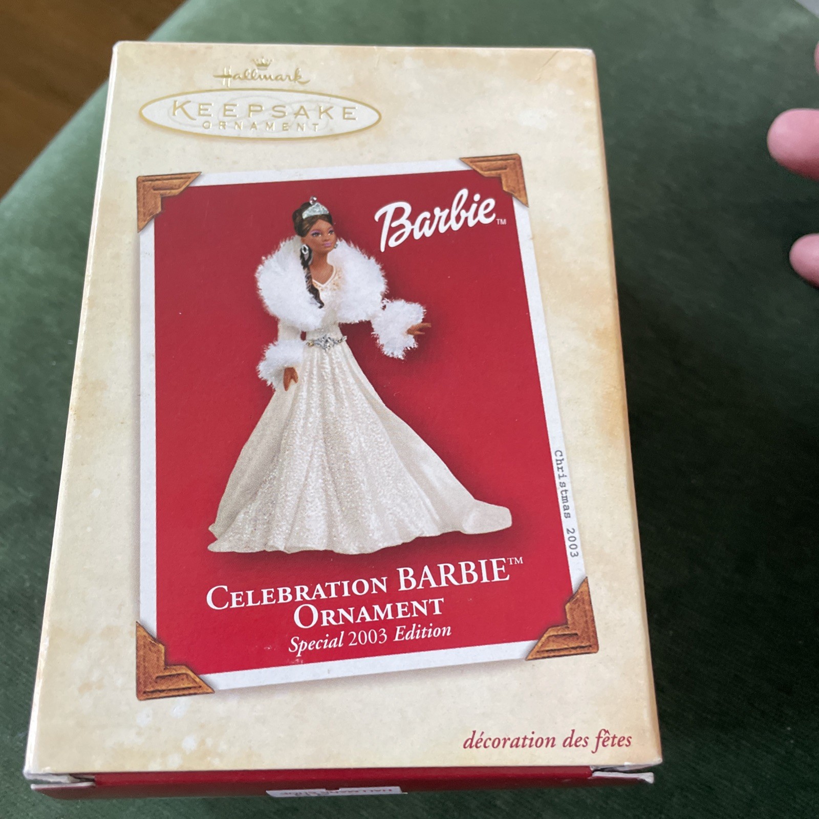 2003 Hallmark Keepsake Ornament Barbie Doll AA Celebration Barbie | eBay