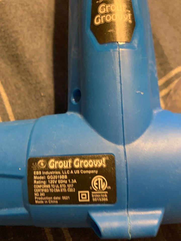 Grout Groovy Electric Stand Up Tile Grout Cleaning Machine GREAT!! | eBay