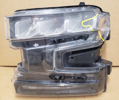 2019 2020 2021 CHEVROLET SILVERADO 1500 LEFT DRIVER LED HEADLIGHT OEM ...