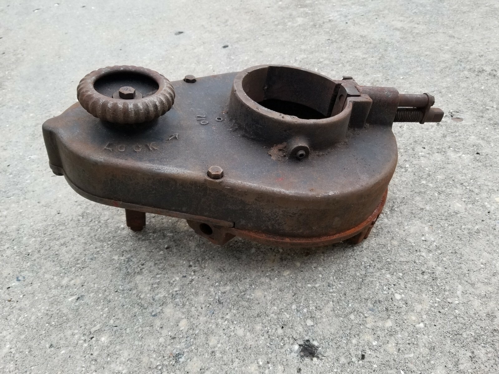 Toledo 4" Pipe Threader Ridgid Hog Head | eBay