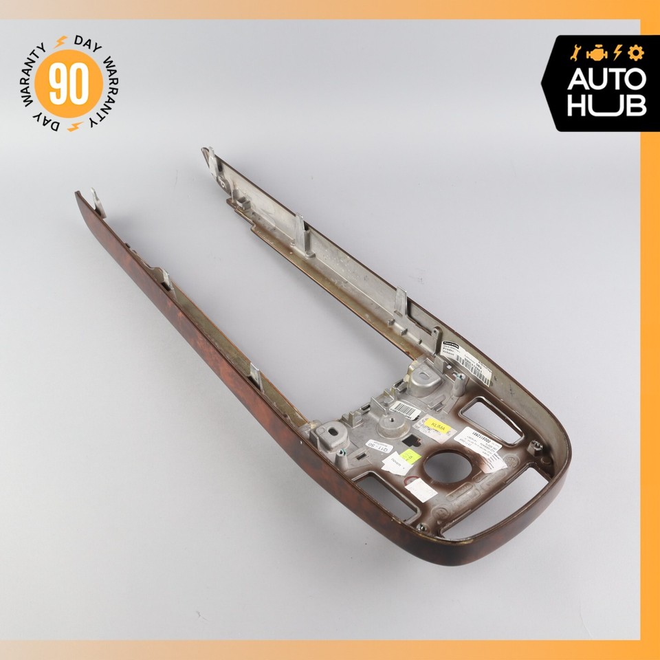 07-09 Mercedes W221 S600 S550 S450 Center Console Trim Bezel Wood ...