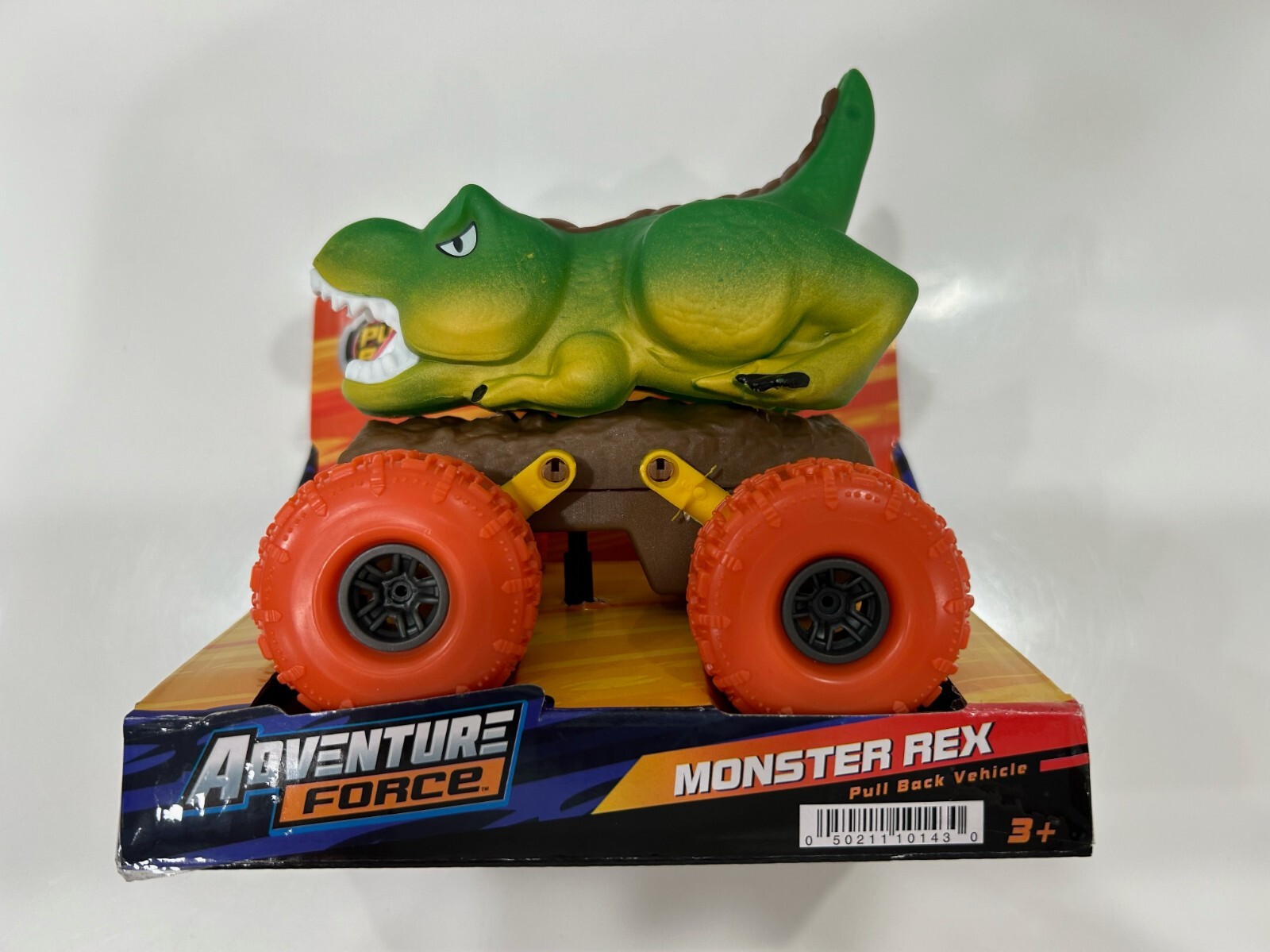 NIB Adventure Force 5-inch Monster Rex Pull Back & Go Toy With Vehicle ...