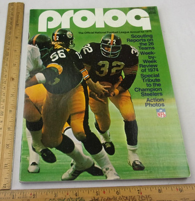 Franco Harris Pittsburgh Steelers Previews 1975 Prolog NFL Football ...