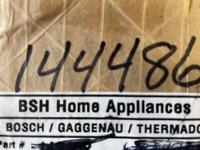 Thermador Bosch 144486 Pump | eBay