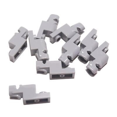 10 LEGO Projectile Launcher, 1 x 2 Mini Blaster / Shooter Gris-Bleu ...