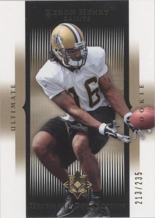 2005 Ultimate Collection - Ultimate Rookie Keron Henry #259 /235 (RC ...
