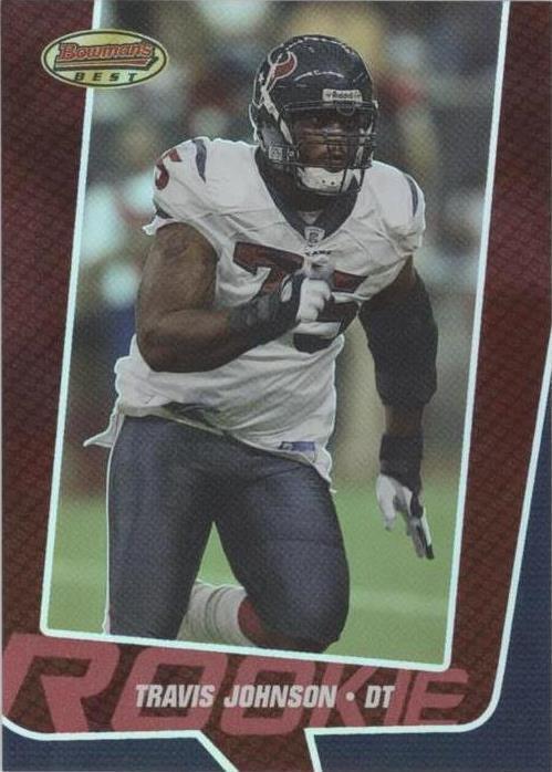 2005 Bowman's Best - Rookie Travis Johnson #91 Red /499 (RC) for sale ...