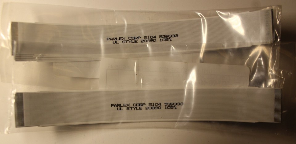 Parlex USA 050R36-102B 36 Position FFC, FPC Cable 0.5mm pitch 6" length ...