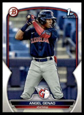 2023 Bowman Prospects Angel Genao G470 Cleveland Guardians #BP-140 | eBay