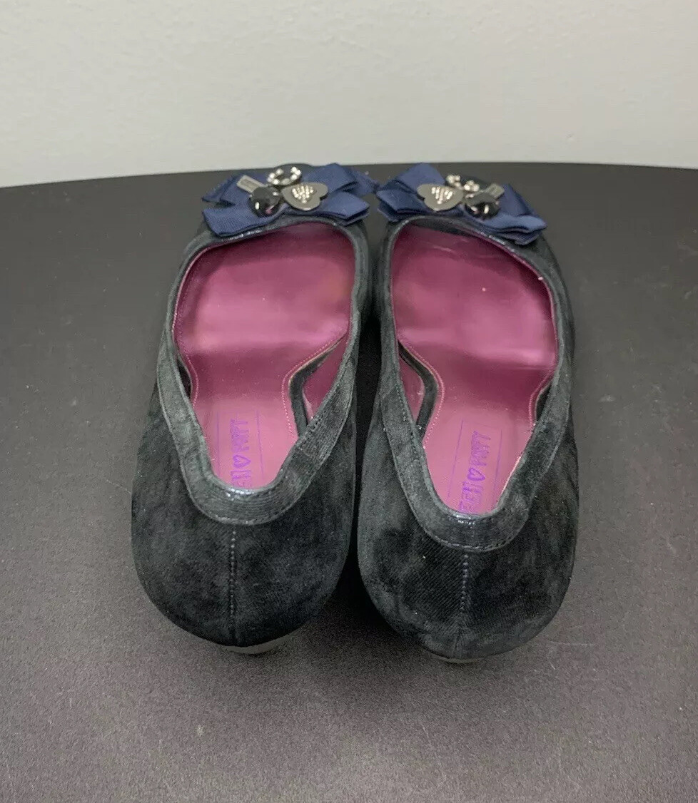 Coach Poppy Jaden Dark Blue Wedge Heels Open Toe Wome… - Gem