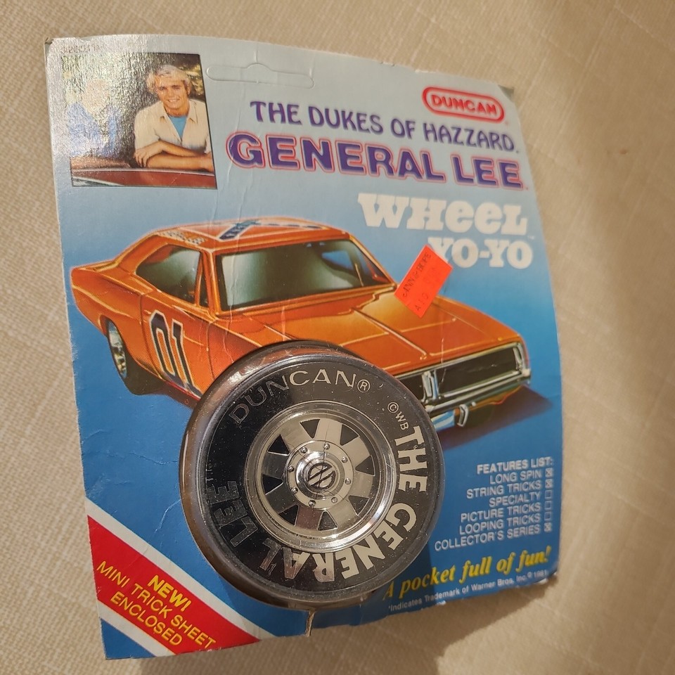 The Dukes Of Hazzard General Lee Duncan Wheel YO-YO NOS NIP VINTAGE | eBay