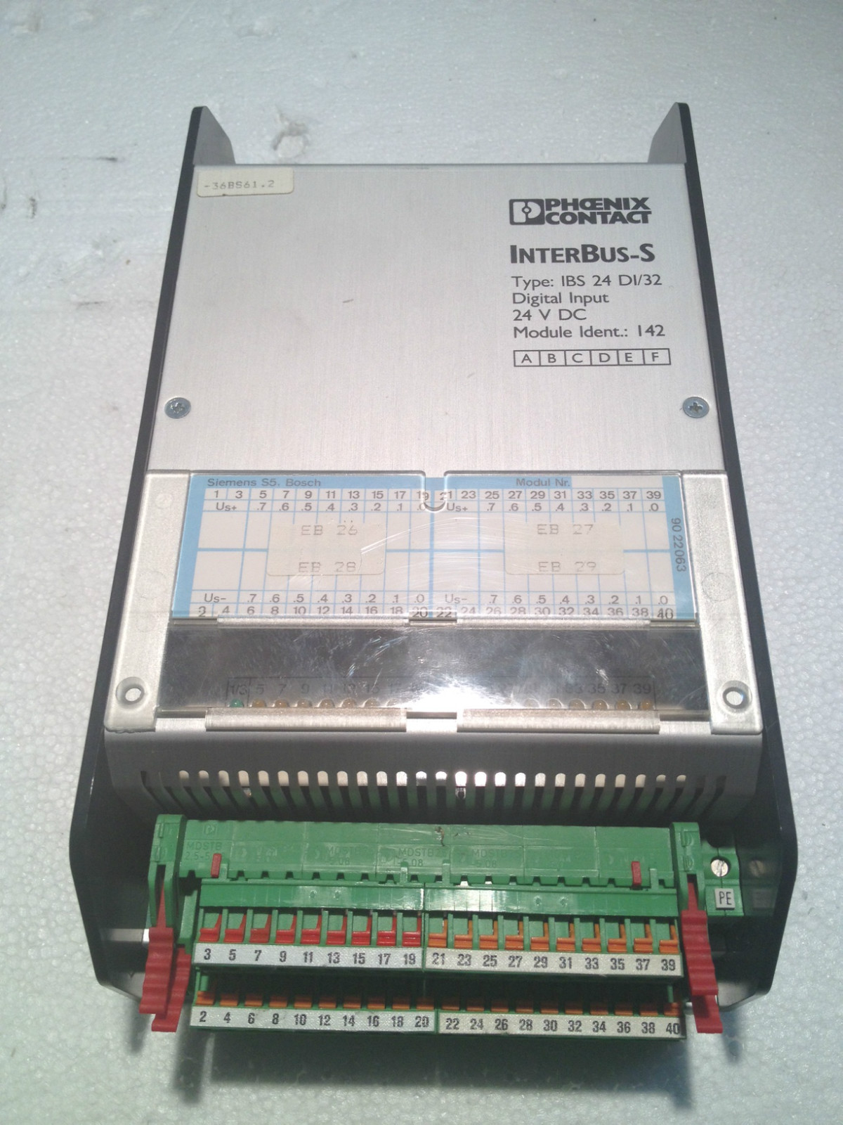 Phoenix Contact Interbus - S IBS 24 DI/32 24V Ident:142 | eBay