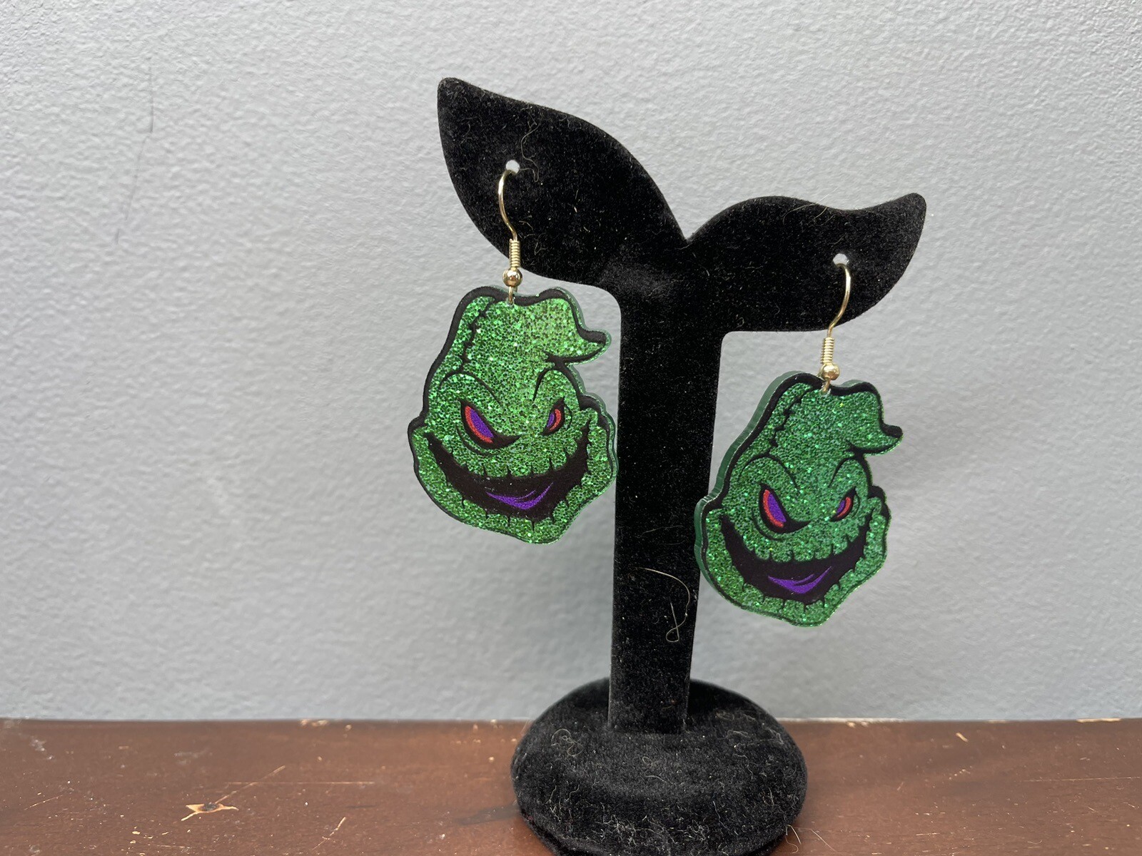 Nightmare before Christmas Oogie boogie head earrings | eBay