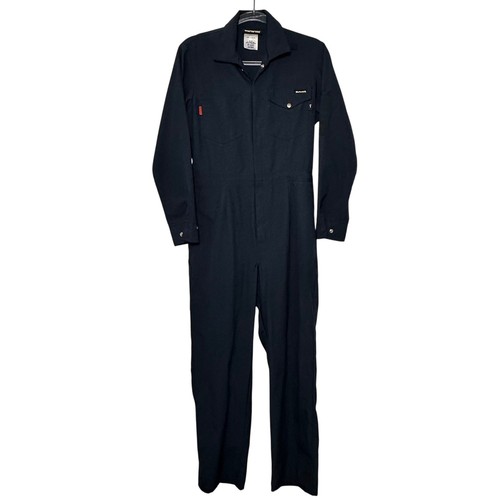 Workrite FR Navy Blue Nomex Flame Resistant Coveralls HRC 1 Medium ...