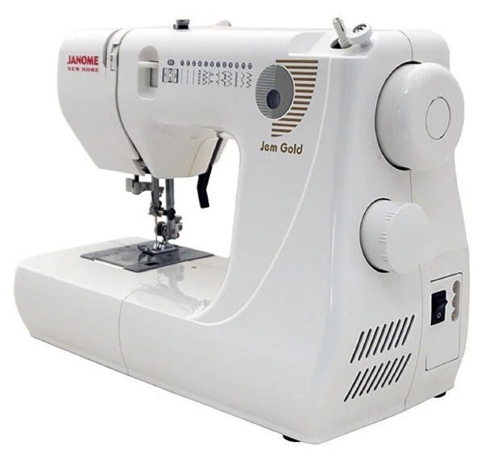 Janome Jem Gold 660 Sewing Machine 9-Stitches With Built-in Needle ...