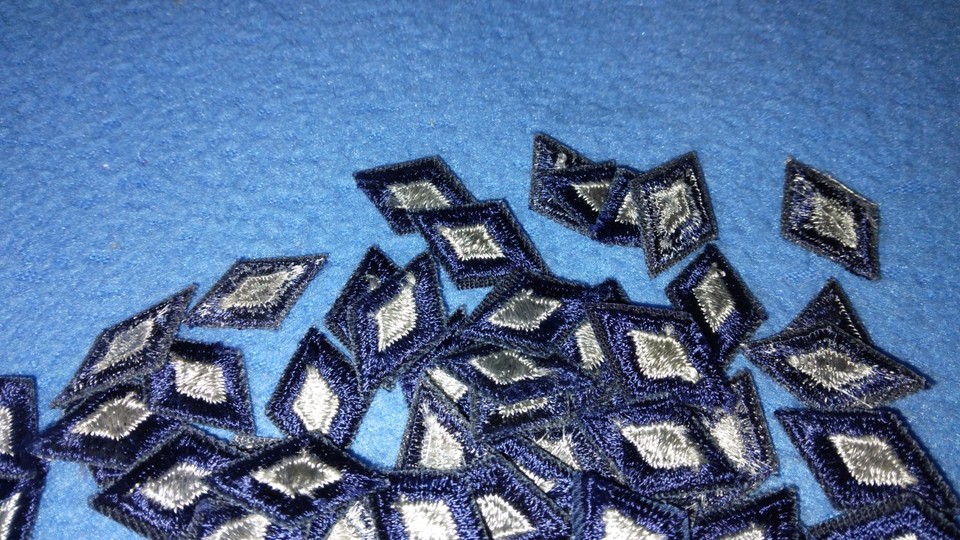 72 - US Air Force First Sergeant DIAMOND Distinctive Cloth Device ...