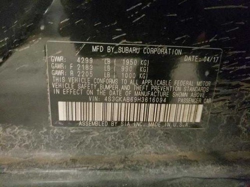 Subaru Impreza Traction Control Switch 2017 2018 2019 2020 2021 2022 ...