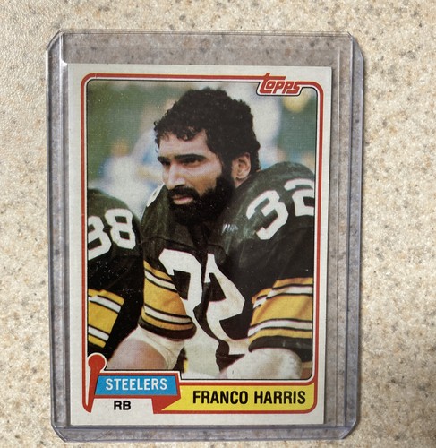 1981 TOPPS FOOTBALL FRANCO HARRIS #220 PITTSBURGH STEELERS NFL HOF | eBay