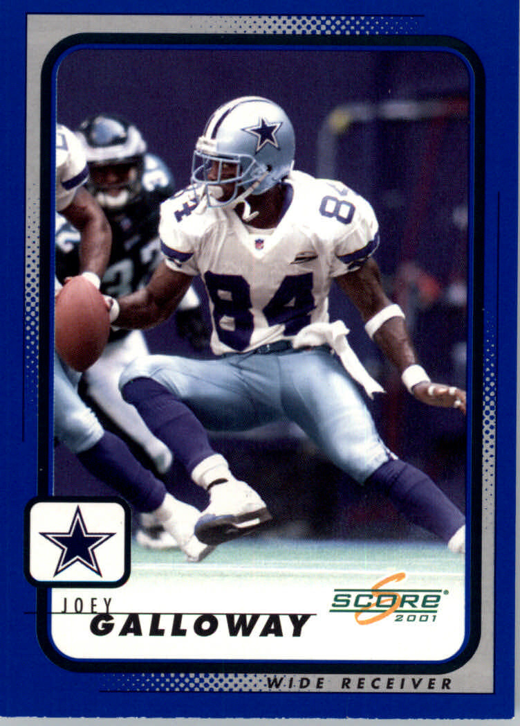2001 Score Football #56 Joey Galloway - Dallas Cowboys | eBay