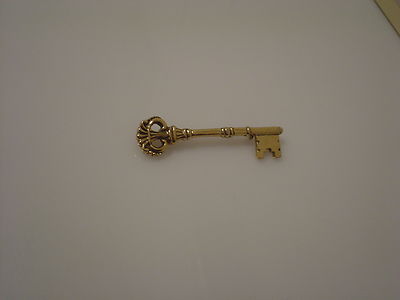 skeleton key pin brooch 2.25" long | eBay