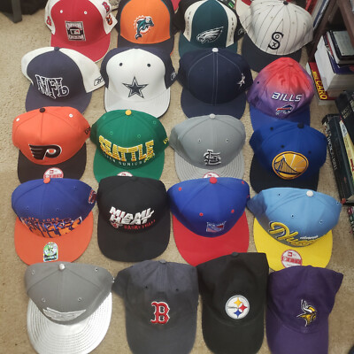 Hat lot for Resellers. Please contact me. Sports and custom lots ...