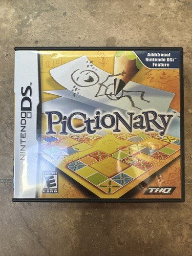PICTIONARY NINTENDO DS VIDEO GAME COMPLETE IN BOX | eBay