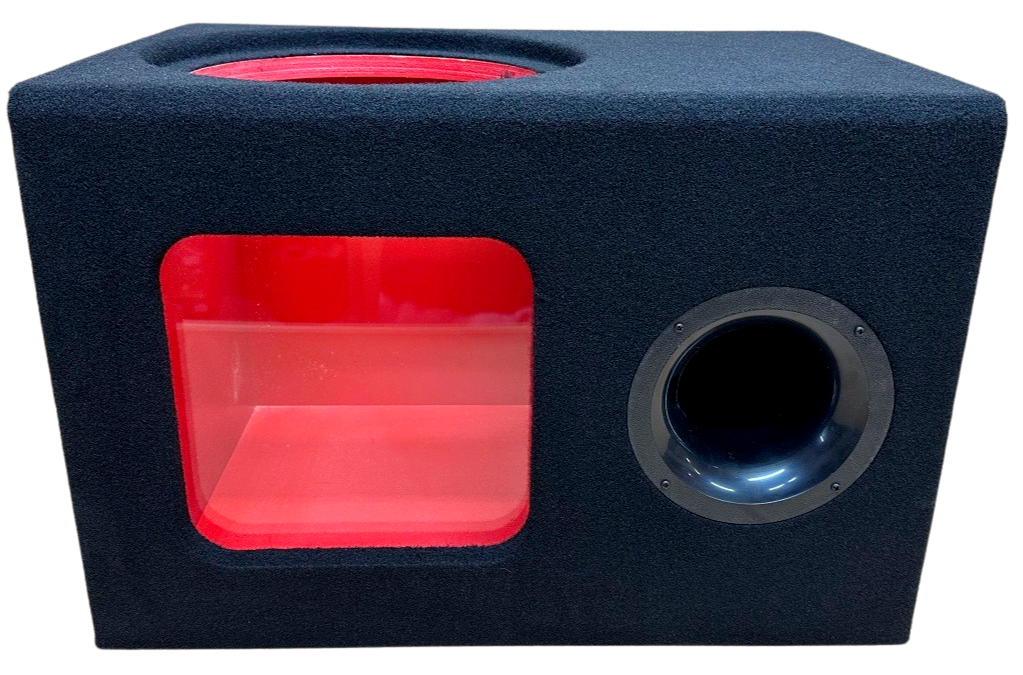 Custom Ported Sub Box Enclosure for a 12" JL Audio 12W7 12W7AE-3 W7 RED ...