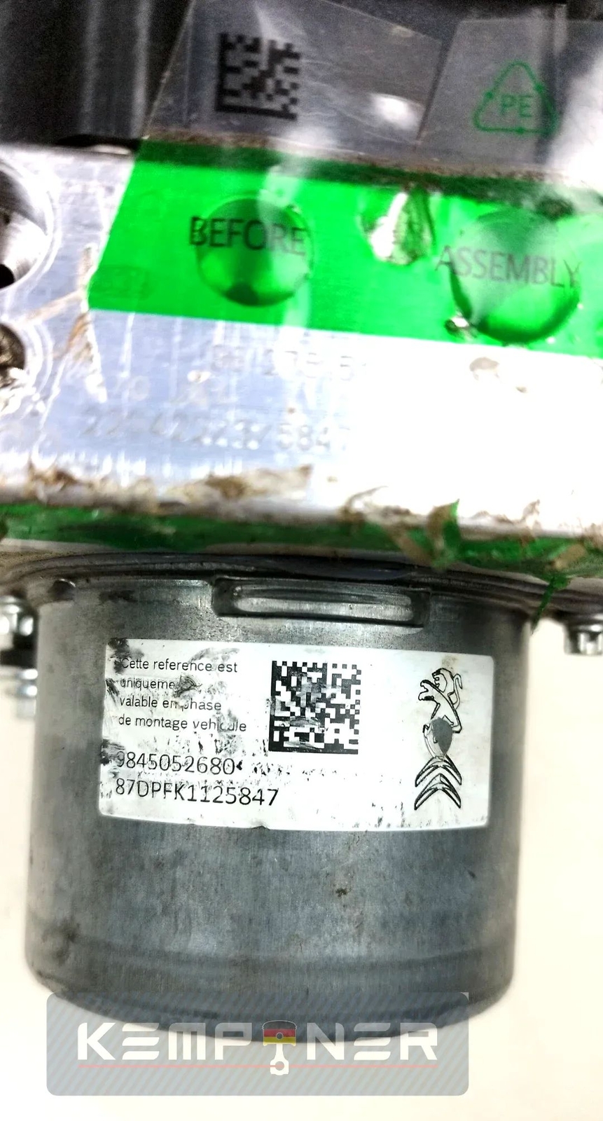 9845052680, Original PEUGEOT, ABS Steuergerät, 5008, OPEL GRANDLAND X ...