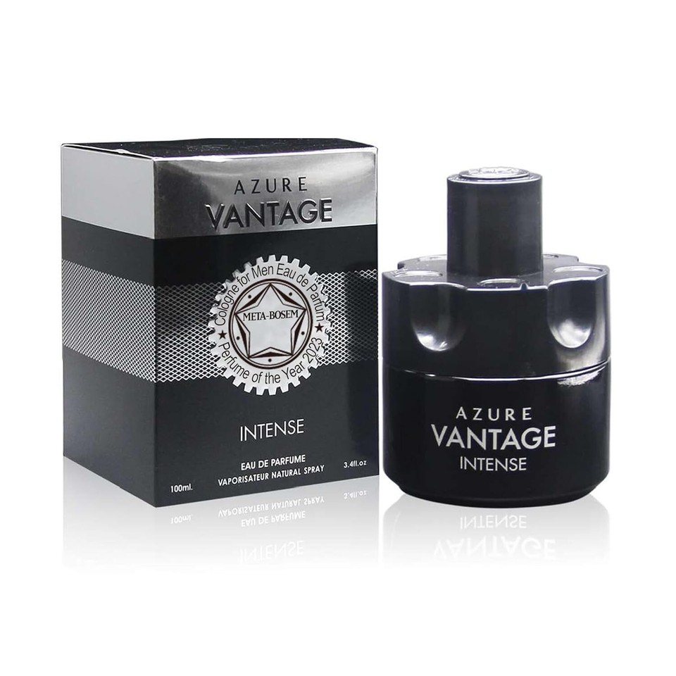 Azure Noir Intense Men's 3.4 Oz EDT Spray Long Lasting Perfume | eBay