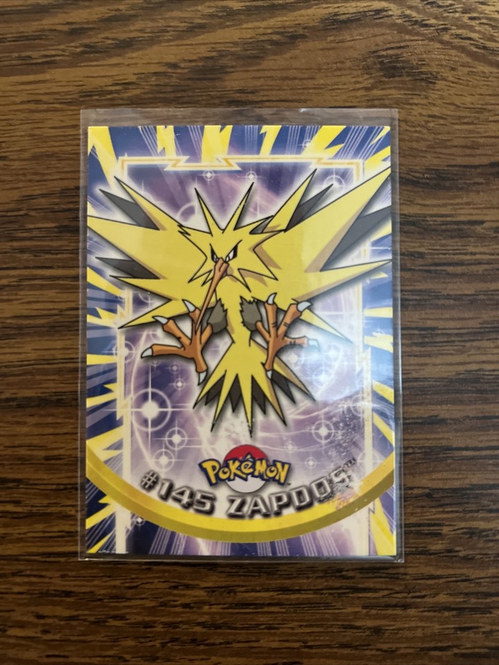 Pokemon Card Topps TV Animation - ZAPDOS #145 Blue Logo - LP | eBay