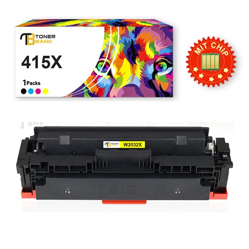 Mit Chip Toner für HP 415X W2032X LaserJet Pro M454dn dw MFP M479 dw ...