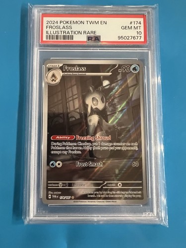 Froslass 174/167 IR Twilight Masquerade TWM Pokemon Card PSA 10 Gem ...