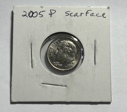 ERROR 2005P Franklin D Roosevelt Dime “Scarface” “Face Pimples” Old Us ...