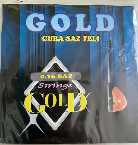 Saz Baglama Cura Teli 0.16 GOLD | eBay.de