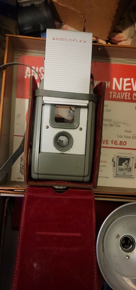 Vintage 1950s Ansco ANSCOFLEX CAMERA OUTFIT-- Amazing condition!! | eBay