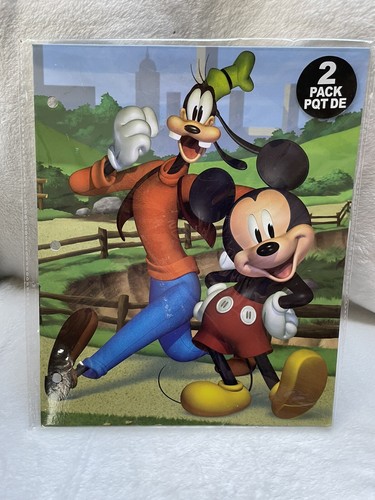 Disney Mickey Mouse 2 Pack Folders 3 Ring Folders New NWT 639277721426 ...