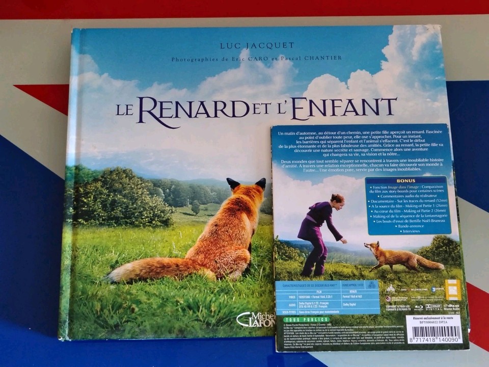 Blu Ray Le renard et l'enfant (Isabelle Carré, Luc Jacquet) + Le Livre ...