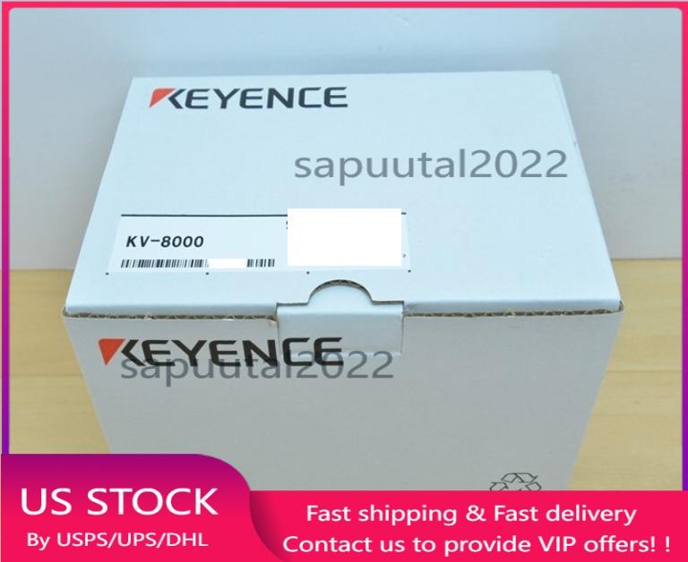 Keyence KV-8000 PLC CPU Unit Module KV8000 Programmable controller New ...