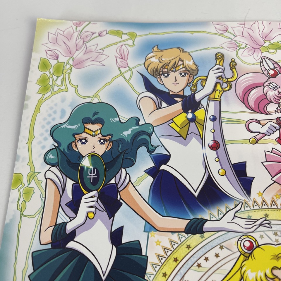 Sailor Moon Heavy Paper Poster Signed Autographed By Sandy Fox Anime ...