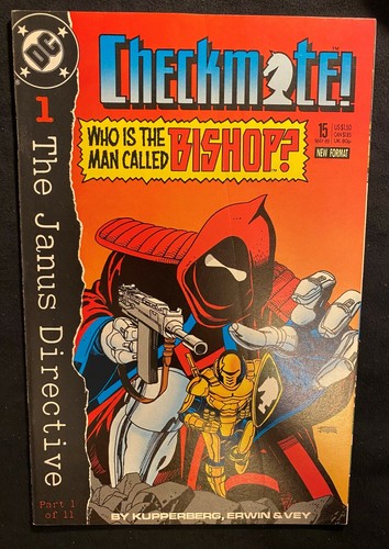 DC Checkmate #15 5/89 The Janus Directive "Knight Kill! Part 1 of 11 ...