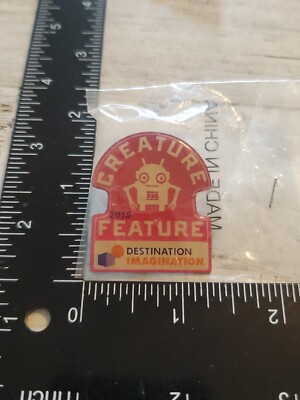 Destination Imagination Pin - Di Creature Feature Robot Tt | eBay