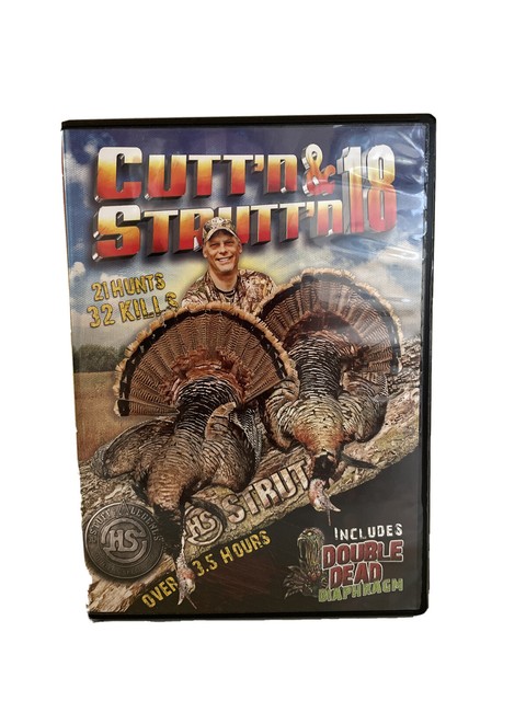 Hunter Specialties Cutt'n and Strutt'n 18 Turkey Hunting DVD for sale ...