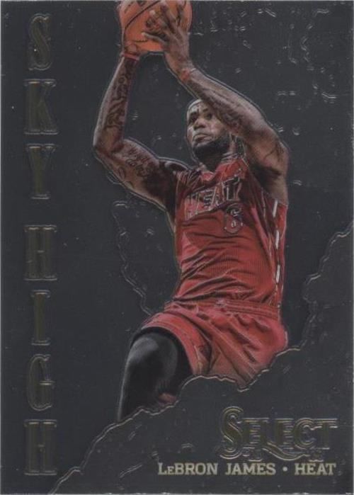2013-14 Panini Select - Sky High LeBron James #8 for sale online | eBay