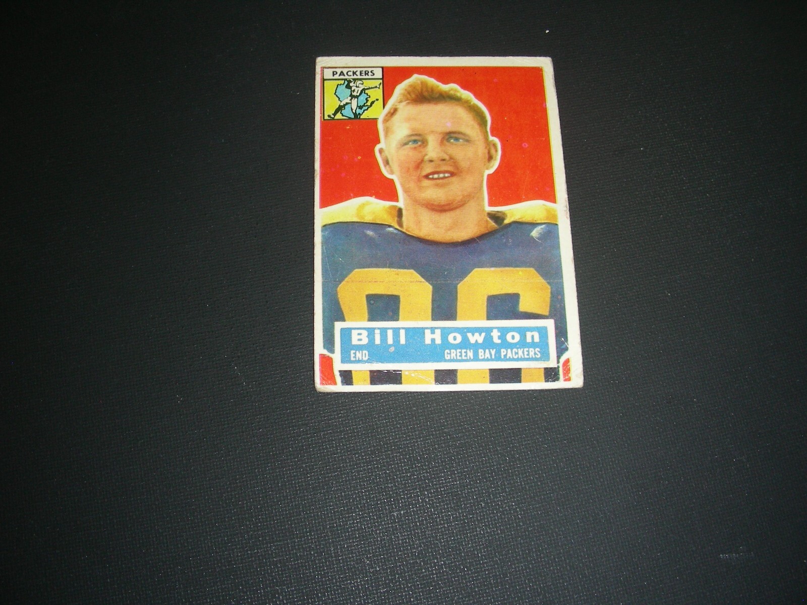 Bill Howton 1956 Topps card #19 | eBay